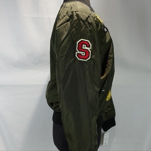 Sebby | Jackets & Coats | Sebby Women Drab Bomber Jacket Olive Green ...